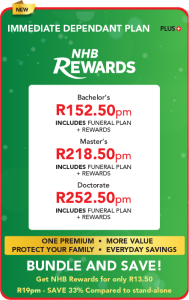 Immediate Dependants Family Funeral Plans for SADTU Members - NHB ...